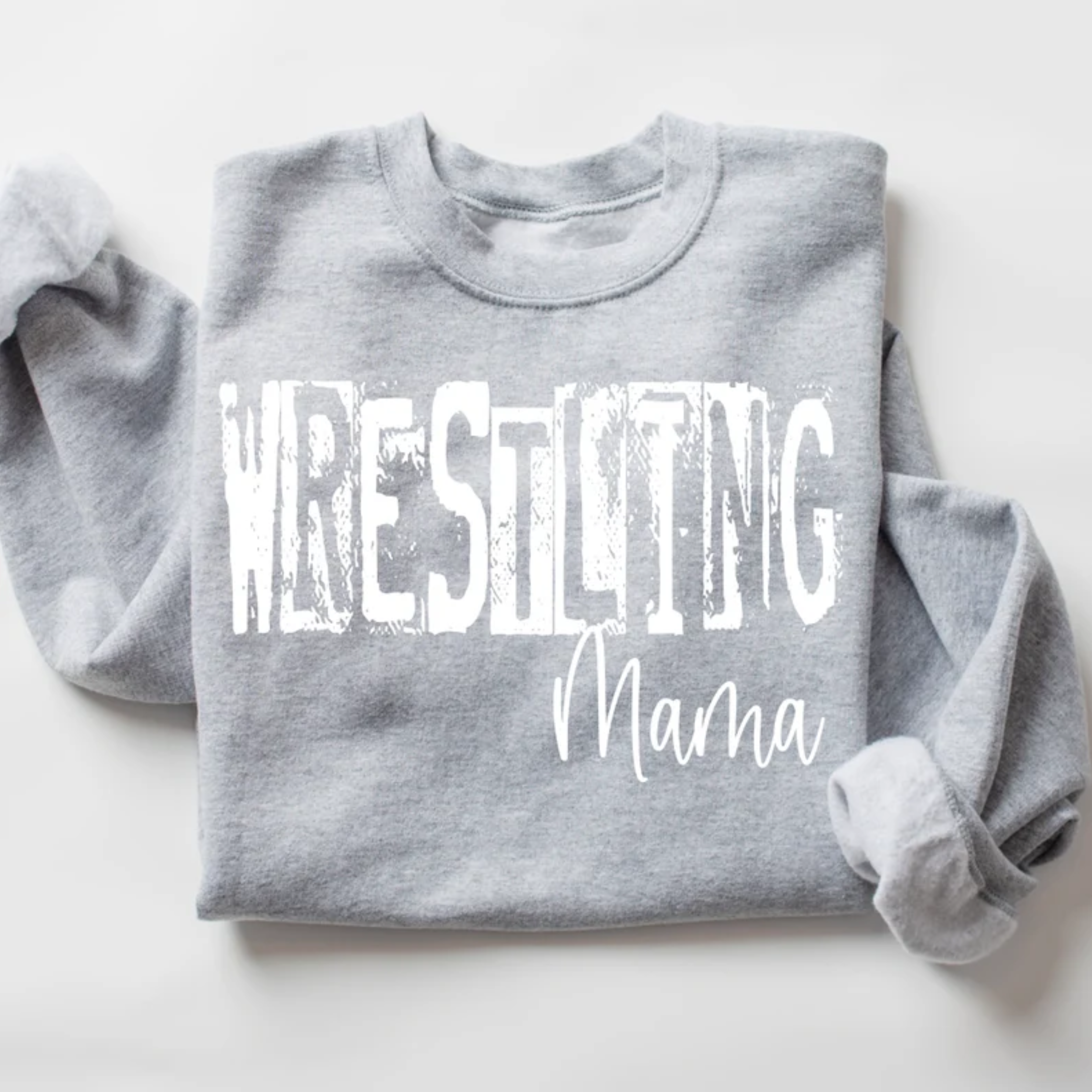 WRESTLING MAMA SINGLE COLOR – Zellie Blue Shop